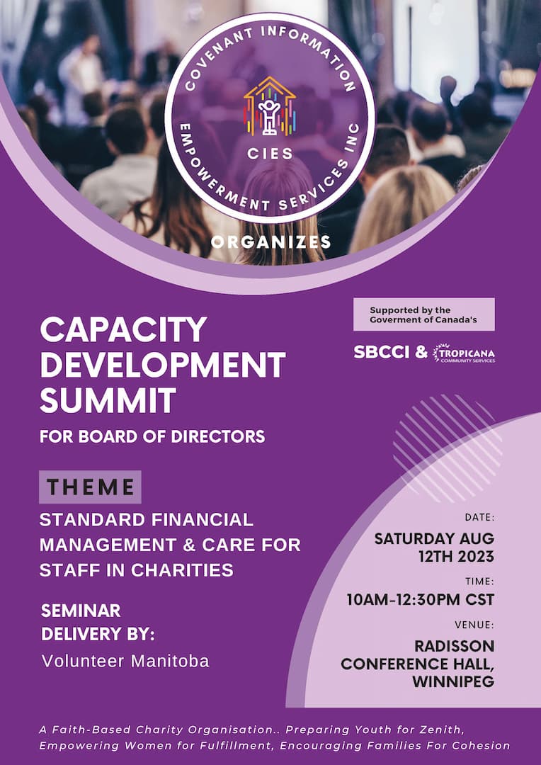 Capacity Development Summit for Board of Directors – Covenant ...